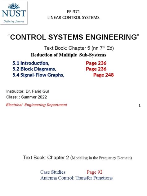 Chapter 5 Reduction Of Multiple Subsystems Pdf Signal Processing