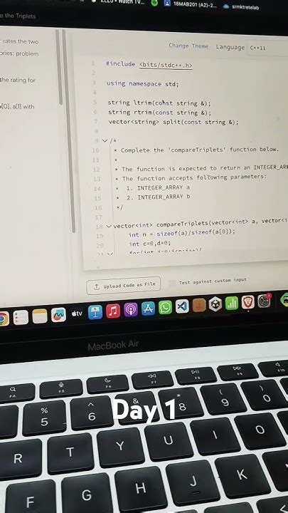 day 1 solving a problem using cpp problemsolving cpp coding codinglife datastructures youtube