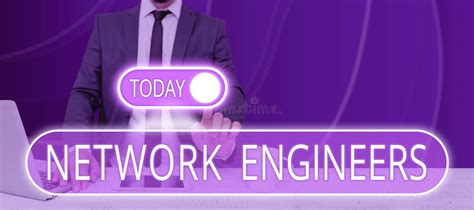Conceptual Caption Network Engineerstechnology Professional Skilled In