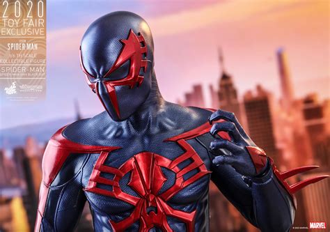 Spider Man Spider Man 2099 Black Suit Sixth Scale Figure Sideshow