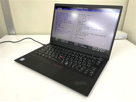 Yahoo オークション 【ジャンク／uefi起動確認済み】thinkpad X1 Car