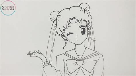 简笔画卡通人物可爱美少女怎么画 简笔画卡通人物可爱美少女怎么画的 画趣文库（我爱生活）