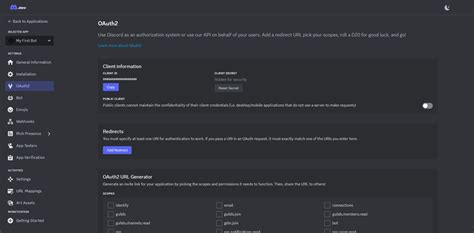 Creating A Bot Account Dsharpplus