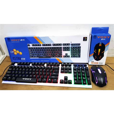 Jual Keyboard And Mouse Gaming Rgb Voxy K358 G200 Mouse Rgb Shopee Indonesia