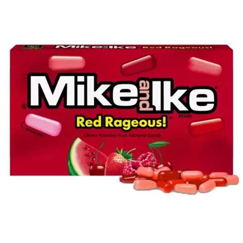 Mike And Ike Red Rageous Explosive Red Fruit Flavor