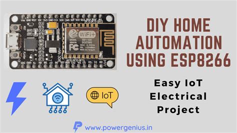 Diy Iot Project Home Automation Using Esp8266 Powergenius