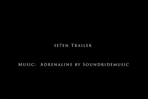 Seven David Fincher Film Teaser Trailer Behance