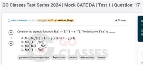 Go Classes On Linkedin Gateda Gatecse Goclasses Gateda2024 Gate2024