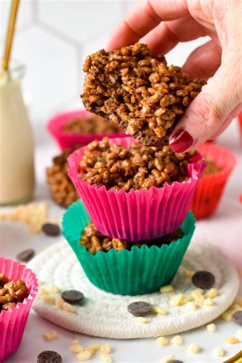 Healthy Vegan Chocolate Crackles The Conscious Plant Kitchen