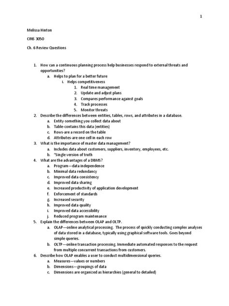 Ch 6 Management Info Systems Pdf Information Management Business