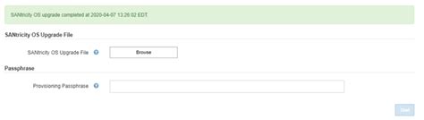 Upgrading Santricity Os On The Storage Controllers Using The Grid Manager