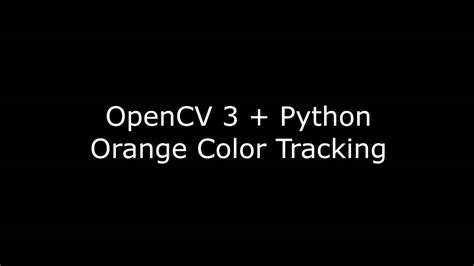 Opencv On Raspberry Pi 2 Color Tracking Youtube