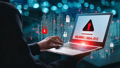 Premium Ai Image Concept Of Cyber Crime And Cyber Security Hand Using