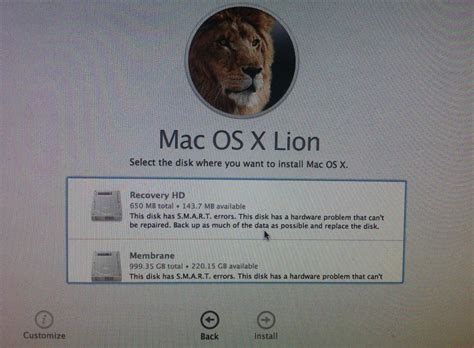 mac how to back up the disk has s m a r t errors and fix the