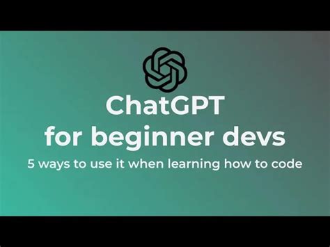 Learn How To Speed Up Your Coding Journey With Chatgpt