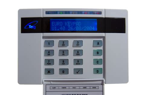Pyronix Wired Euro Contemporary Keypad EUR 064CL Medway Security Wholesale