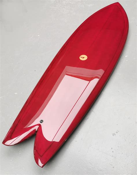 Keel Fin Ruby Red Gulfstream Surfboards
