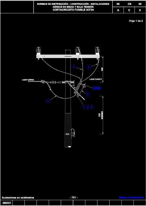 Structure With Medium Voltage Breaker Fuse DWG Block For AutoCAD Designs CAD