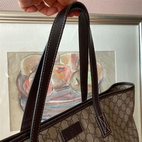 정품 구찌 쇼퍼백 빅백 세컨웨어