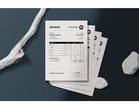 Invoice Design On Behance