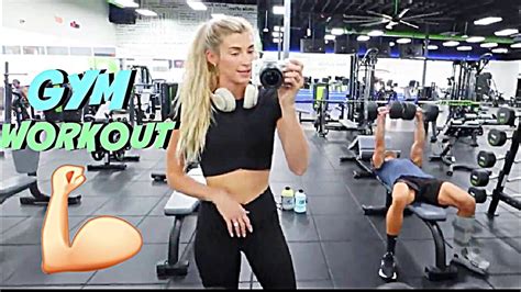 Come Workout With Us Full Body Gym Vlog Youtube