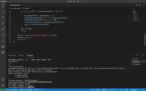Python Password Encrypter Devpost