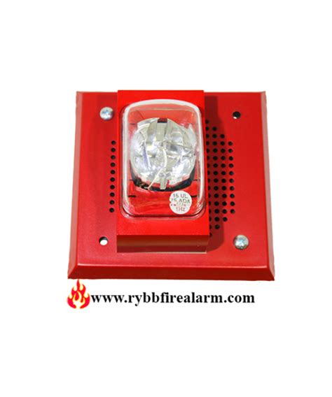 System Sensor SPSRK Wall Speaker Strobe Red