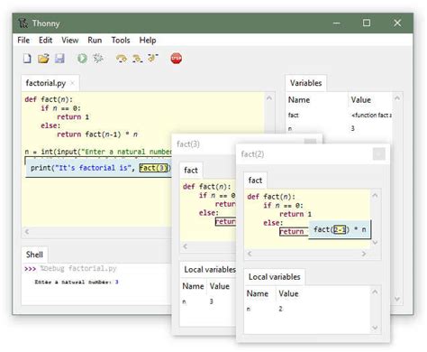David Briddock Thonny Python Repl On The Raspberry Pi