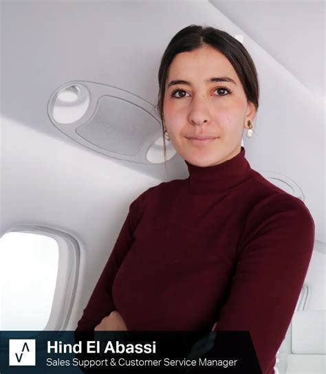 Meet The Sales Team Hind El Abassi Aerovisto Group