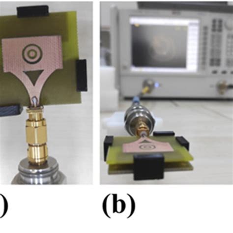 A Fabricated Proposed Design And B Experimental Measured Set Up Download Scientific Diagram
