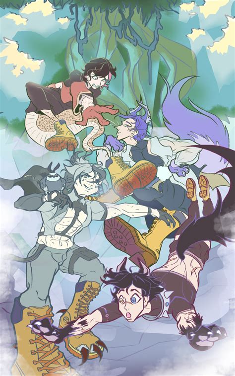 Yokai Gang By Pinkpoppo On Newgrounds