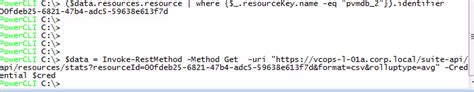 Vrops Api Consumed With Powershell Michael Ryom