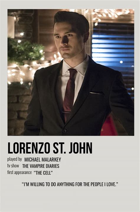 Enzo St John Enzo Vampire Diaries Vampire Diaries Poster Vampire Diaries Movie