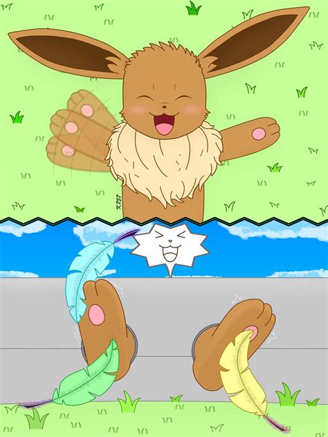 Eevee Tickles By Kenneth737 On Deviantart
