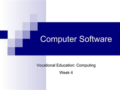 m4 computing lesson 4 ppt operating systems computer software