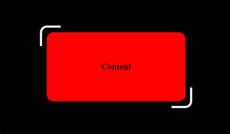 Html Add Rounded Borders To Selected Corners Of An Element Stack