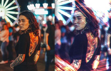 Scanline Effect Photoshop Add Ons Graphicriver