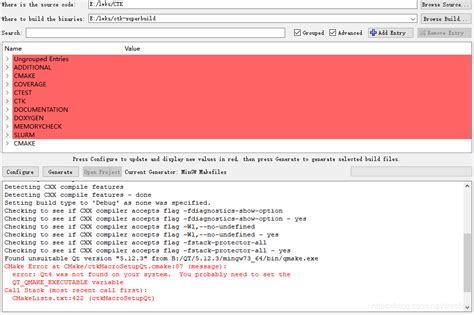 Ctk插件框架学习1 编译ctk Mingwctk框架编译 Csdn博客