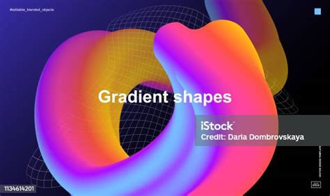 3d 흐름 모양을 가진 유행 추상적인 디자인 템플릿입니다 동적 그라데이션 컴포지션 랜딩 페이지 커버 브로셔 전단지 프레젠테이션