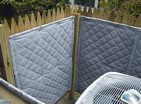 Sound Absorbing Blankets For Noise Dampening Sound Barriers And Absorption