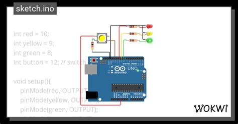 Siot Trafficlight Wokwi ESP STM Arduino Simulator