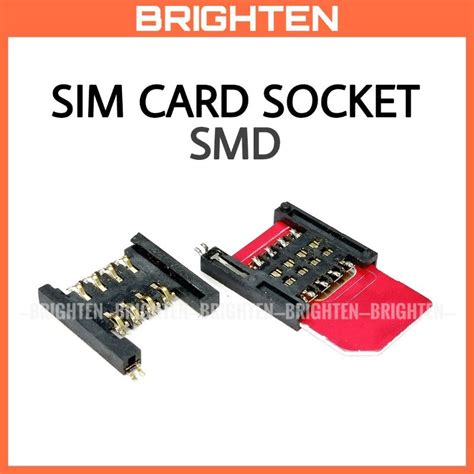 Jual Socket Sim Card Connector Soket Konektor Kartu Sim Smd Shopee