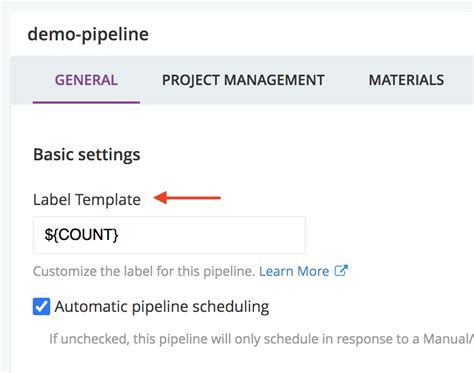 Pipeline Labelling Gocd User Documentation