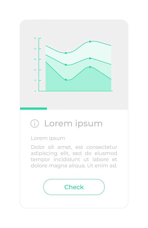 Premium Vector Areas Chart Ui Element Template