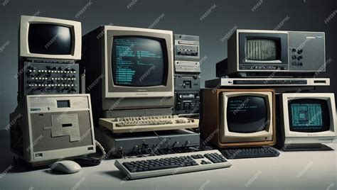 Premium Photo From Mainframes To Smartphones The Evolution Of Computing Devices