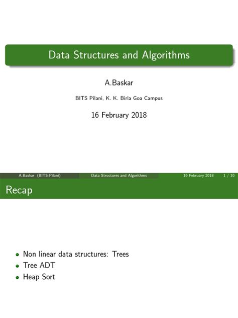 Data Structures And Algorithms Abaskar Download Free Pdf