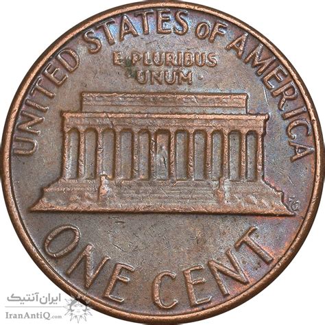 سکه 1 سنت 1981d لینکلن Au55 آمریکا