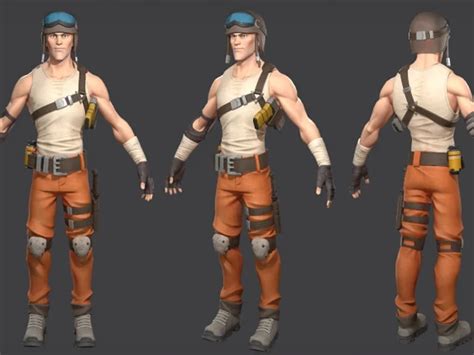 D Character Modeling Texturing Rigging For Game And Film Upwork