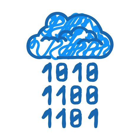 Cloud Computing Business Process Icon Doodle Illustration 49842184 Vector Art At Vecteezy