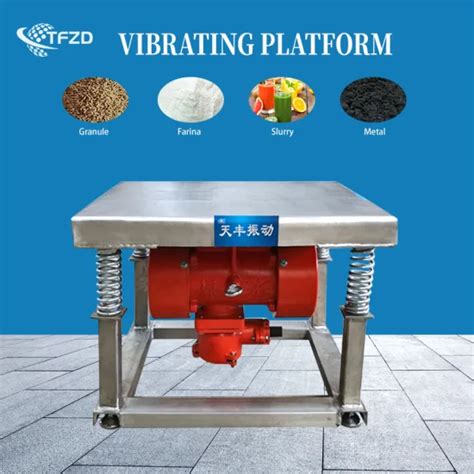 Industrial Electric Vibration Table For Concrete Moulds Concrete